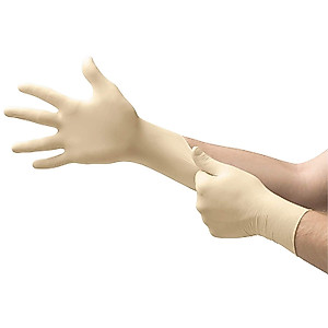 Diamond Grip Latex Glove (100 Count) Size: Medium