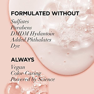 L'Oreal Paris EverPure Bonding Sulfate Free Shampoo, Strengthening, Reinforces Weak Hair, Vegan, 6.8 Fl Oz