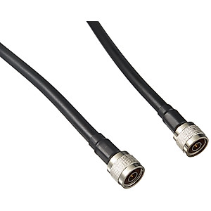 SureCall 75' SC-400 Ultra Low-Loss Coax Cable with N-Male Connectors - Black