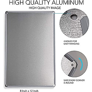 deer Tin Sign Retro Home Club bar Wall Art Decoration Metal Tin Sign 12 X 8 inch