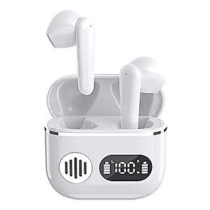 Wireless Earbuds Bluetooth 5.2 Ear Buds True Wireless Headphones,In-Ear Bluetooth Earphones,HiFi Stereo Touch Control, ENC Noise Cancelling Ear buds with Microphone, audifonos Bluetooth inalambricos
