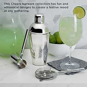 Mikasa Cheers 3-Piece Stainless Steel Bar Set -