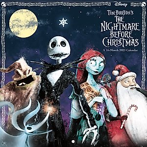 2023 Disney The Nightmare Before Christmas Wall Calendar