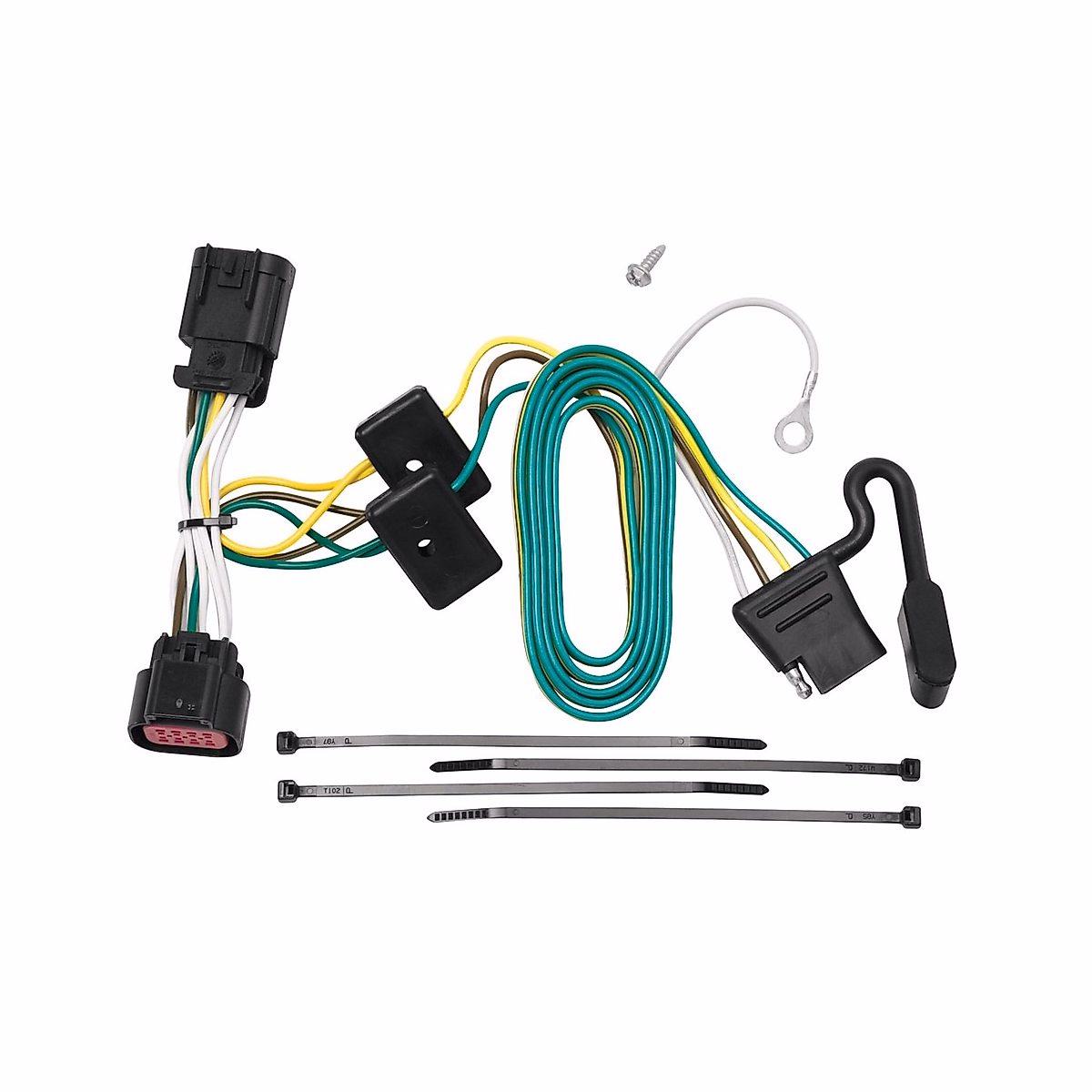 Tekonsha 118417 T-One® T-Connector Harness, 4-Way Flat, Compatable with 2006-2013 Chevrolet Impala