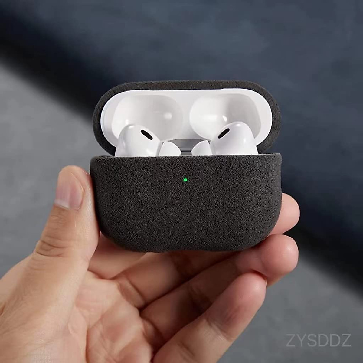 Handmade Alcantara All Inclusive Headset Case Protector by ZYSDDZ for AirPods Pro