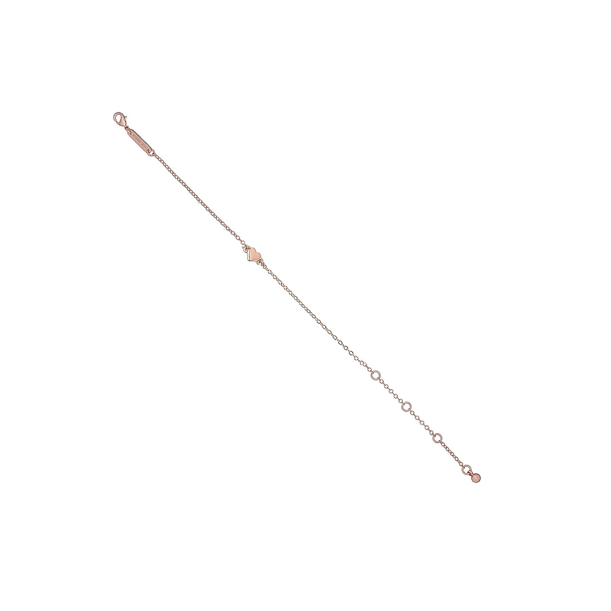 Ted Baker Women's Harsaa Tiny Heart Chain Bracelet (Rose Gold-Tone Plated)