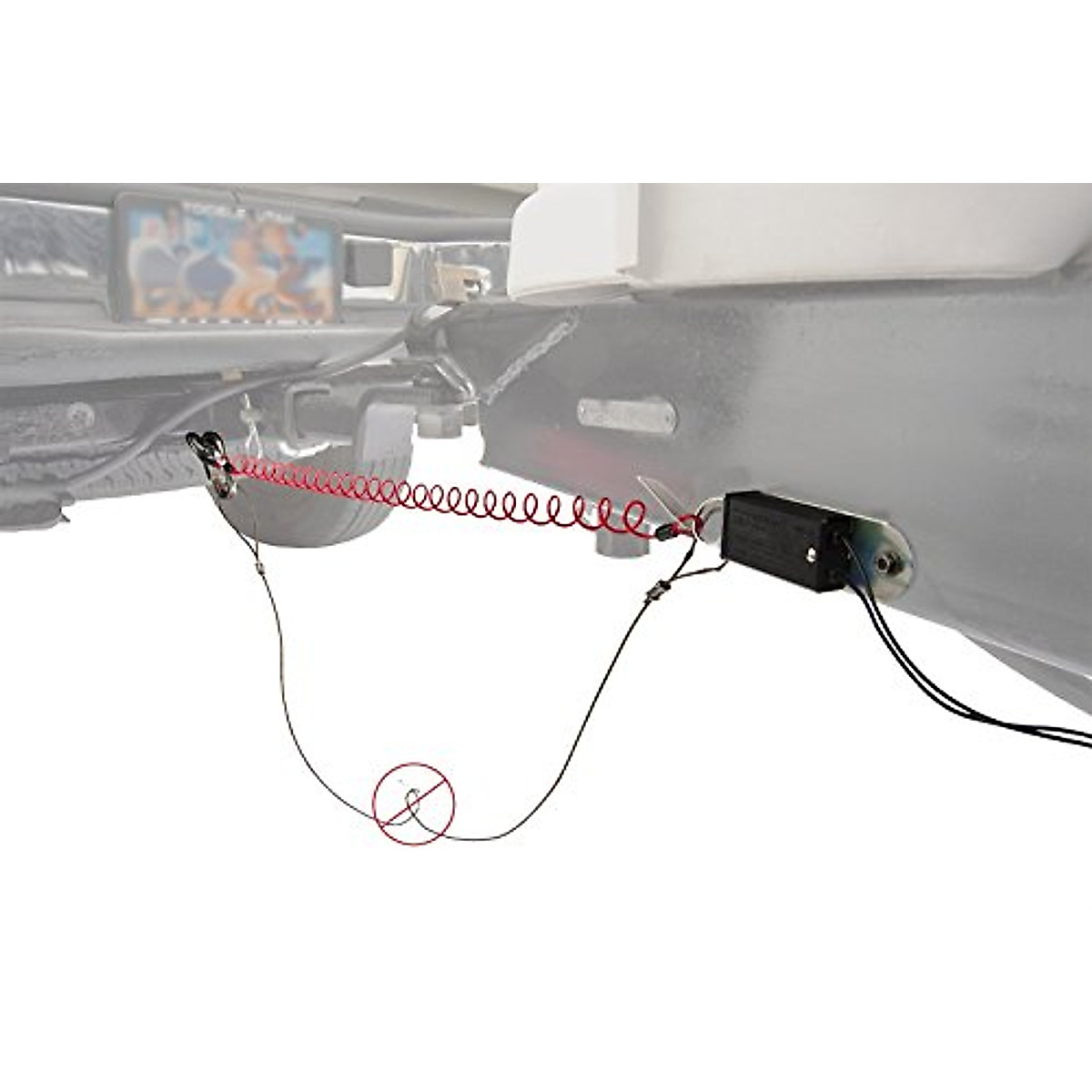 Fastway Zip 4 Foot Breakaway Cable with Electric Brake Switch 80-00-2040