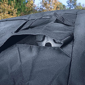 Cuisinart CGWM-040 Heavy-Duty 4-5 Burner, Gas Grill Cover, 60", Black