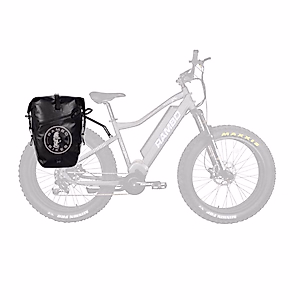 Rambo Bikes Waterproof Bag - 27L Capacity Pannier Bike Bag - Durable and Multifunctional Bike Storage Saddle Bag - Waterproof and Wear-Resistant Double Coated PVC - Secure and Easy Attach System