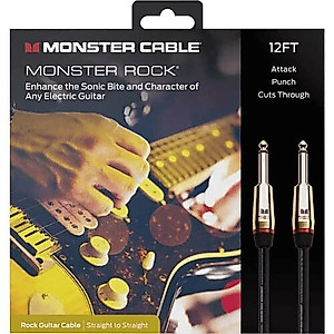 Monster Prolink Rock Instrument Cable - 12 ft - Straight to Straight