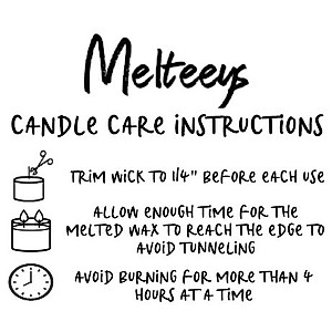 Melteeys Cafe Mocha 10 Oz Candle in Ceramic Jar - Luxury Hand-Poured Candle - Custom Wax Blend with Coconut, Beeswax, and Soy - Parafin Free - Made with love in small batches