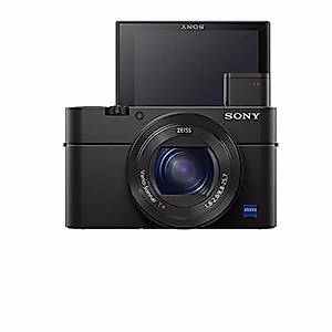 Sony RX100 IV 20.1 MP Premium Compact Digital Camera w/ 1-inch Sensor, 4K Movies and 40x Super Slow Motion HD DSCRX100M4/B
