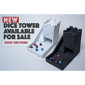 RPG Battle Grid Mat - 24" x 36" High Quality Double Sided Neoprene Mat Plus Dry Erase PVC Film - Table Top Role Playing Map - DND Role Play - Dungeons and Dragons Maps Tiles - Tabletop Gaming Mat