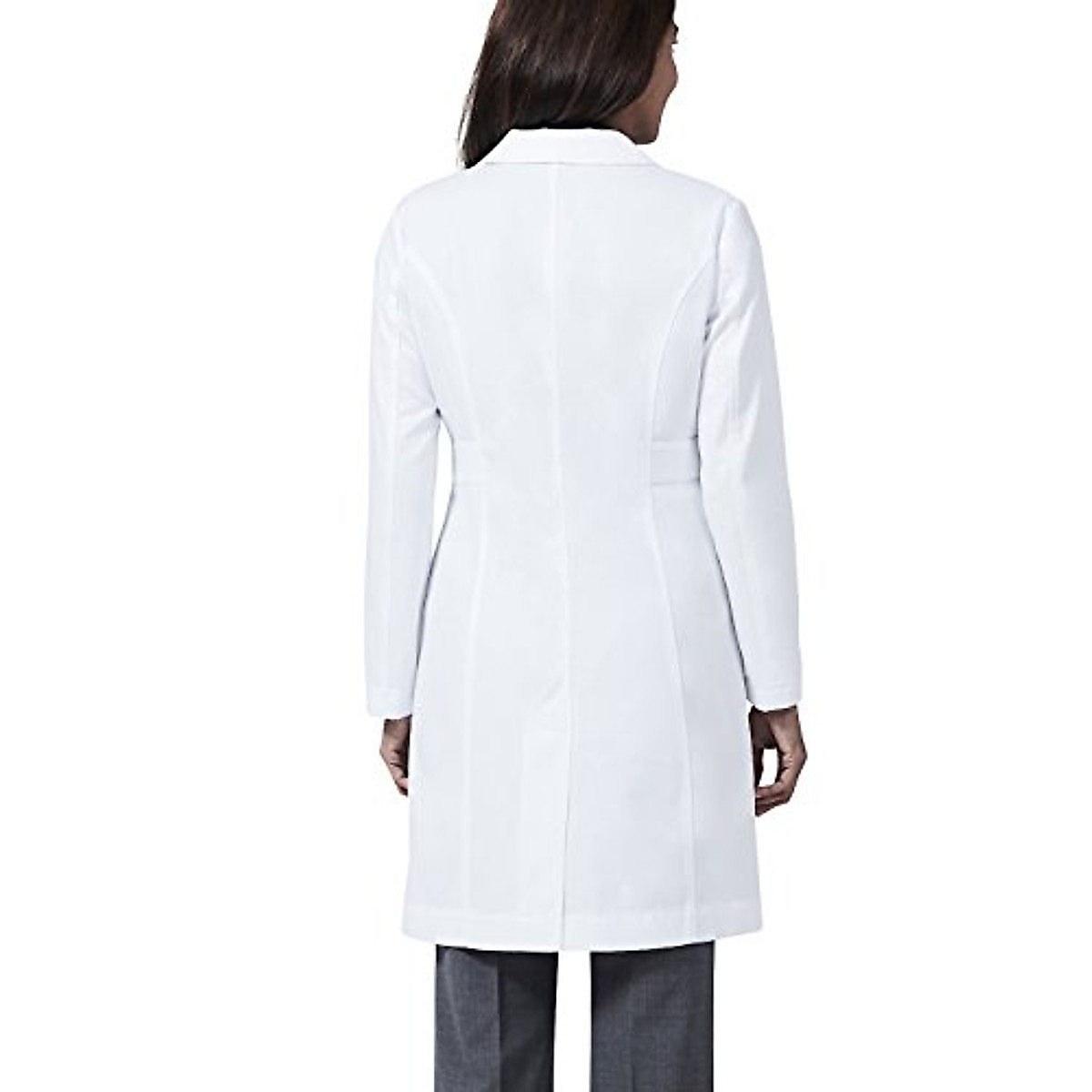 Estie Classic Fit Women's Lab Coat-White-22