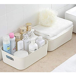 Feiupe Set of 6 Storage Bin Storage Basket Desk Cabinet Organizer