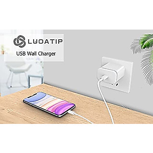 iPhone 14 13 12 11 USB C Wall Charger, 20W 2-Pack Charging Block USBC Power Adapter PD Plug Box Type C Brick Cube for iPhone 14 13 12 11 Pro Max XS X XR SE 8 Plus, iPad Pro, AirPods Pro