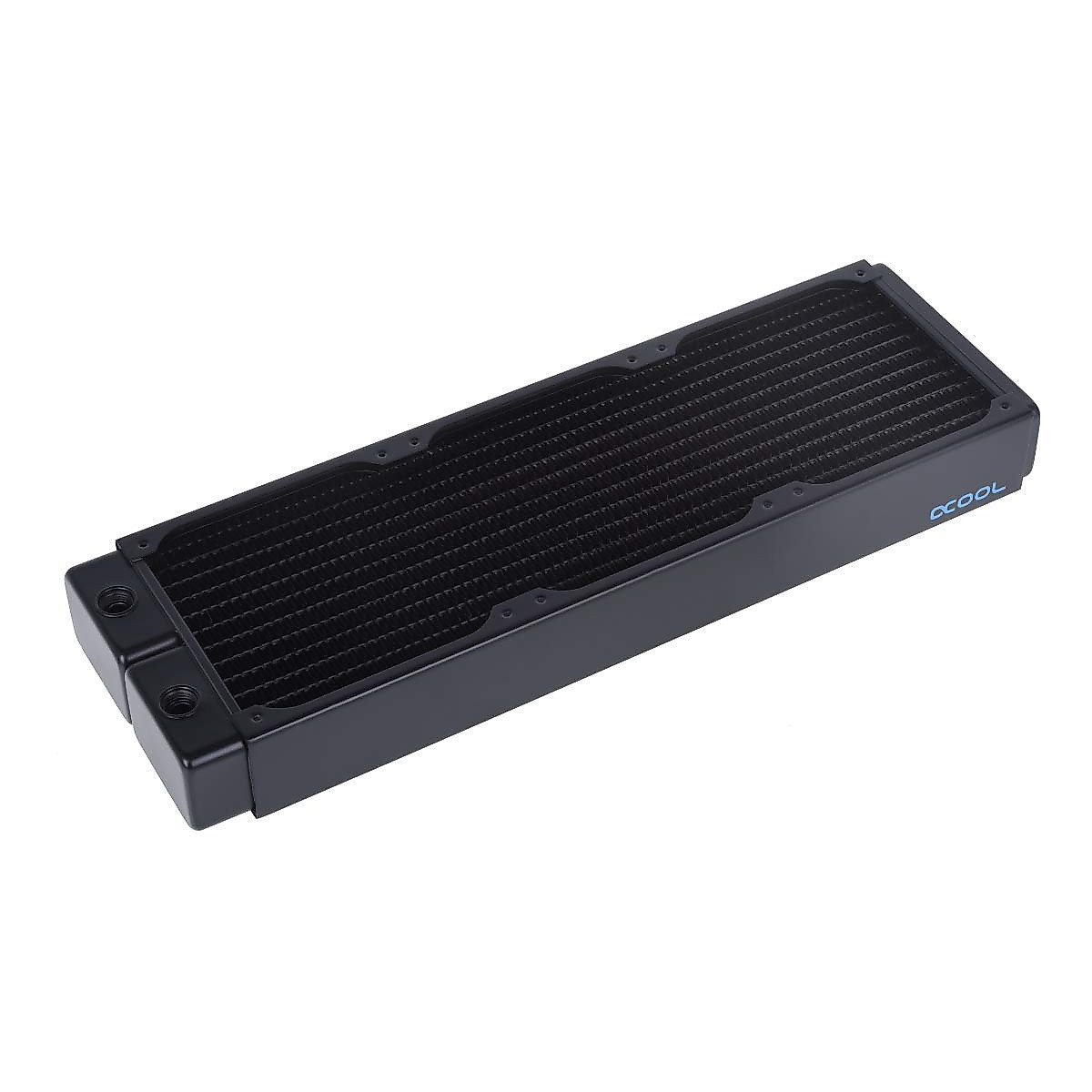 Alphacool NexXxos XT45 Full Copper 360mm Radiator V.2, 120mm x 3, Triple Fan, Black