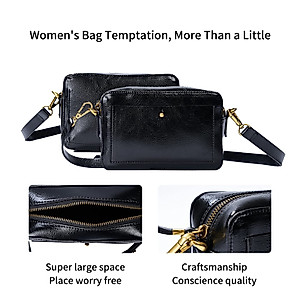 NC Leather Wristlet Clutch Wallet Purses Small Crossbody Bags for Women The Transport Camera Bag