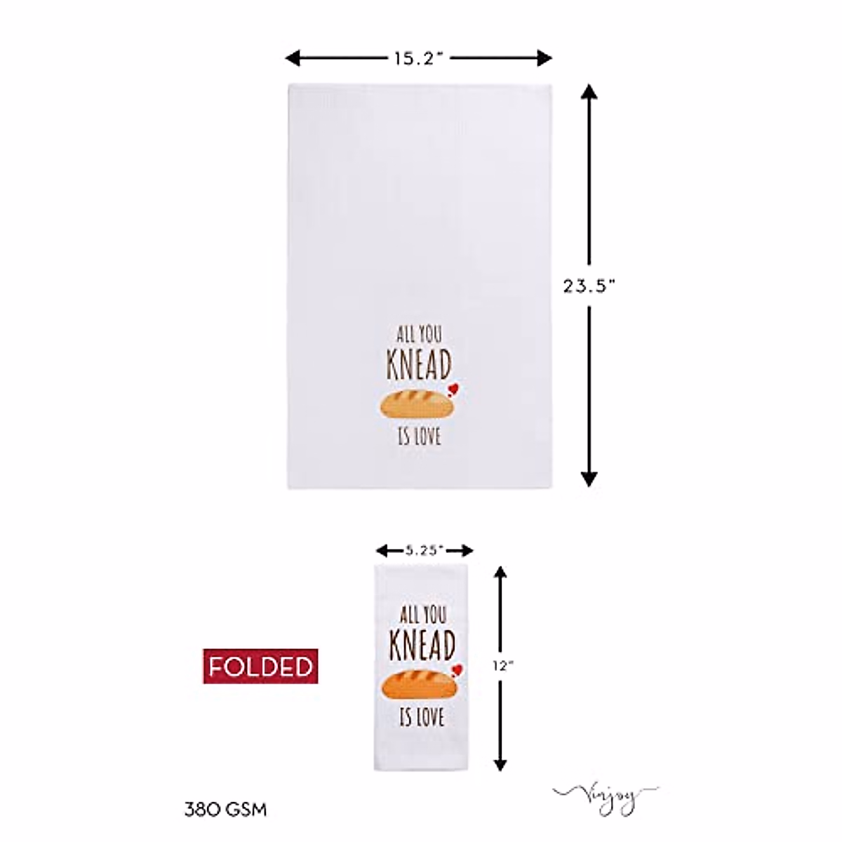 Microfiber Dish Towels Funny Kitchen Towel Set of 4 - Best Housewarming Gifts for New Home Kitchen, Tea Towels for Kitchen Funny, Mom Kitchen Gifts, Baking Themed Dish Towels with Sayings