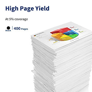 Relcolor 275XL Black Ink Cartridge Replacement for Canon 275 275XL PG-275 XL PG275 High Yield Black Ink Compatible with Canon PIXMA TS3500 TS3520 TS3522 TR4720 TR4700 Printers(2 Pack)