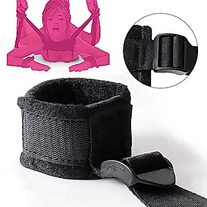 Sex Bed Adult Set Bed Restraints Sex Adult Bondaged Sexy Accessories Bound Wrist and Ankle for Adult Couples Kinkly Play Bondaged Restraints Sex Set for Women Men Submissive Kit Women’s Hoodies