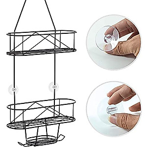 YeeBeny 8Pcs Shower Caddy Connectors Suction Cups for Bathroom, Heavy Strength Large Suction Cups Without Hooks, Replacement Suction Cups Compatible with Zenna Home, Simple Houseware, GeekDigg