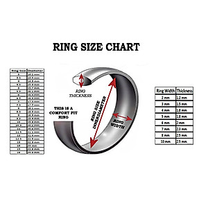 MJ Metals Jewelry Custom Engraved 5mm Gold Plated Tungsten Carbide Brushed Polished Edge Ring Sz 7