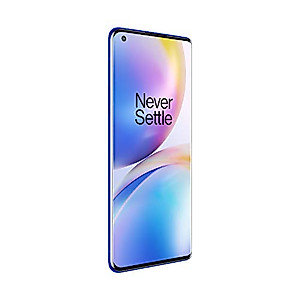 OnePlus 8 Pro (5G) Dual-SIM IN2023 256GB/12GB RAM (GSM + CDMA) Factory Unlocked Android Smartphone (Ultramarine Blue)- International Version