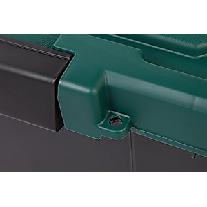 IRIS USA 296070 Remington 5 Gallon Store-It-All Tote, Black, 20 Quart