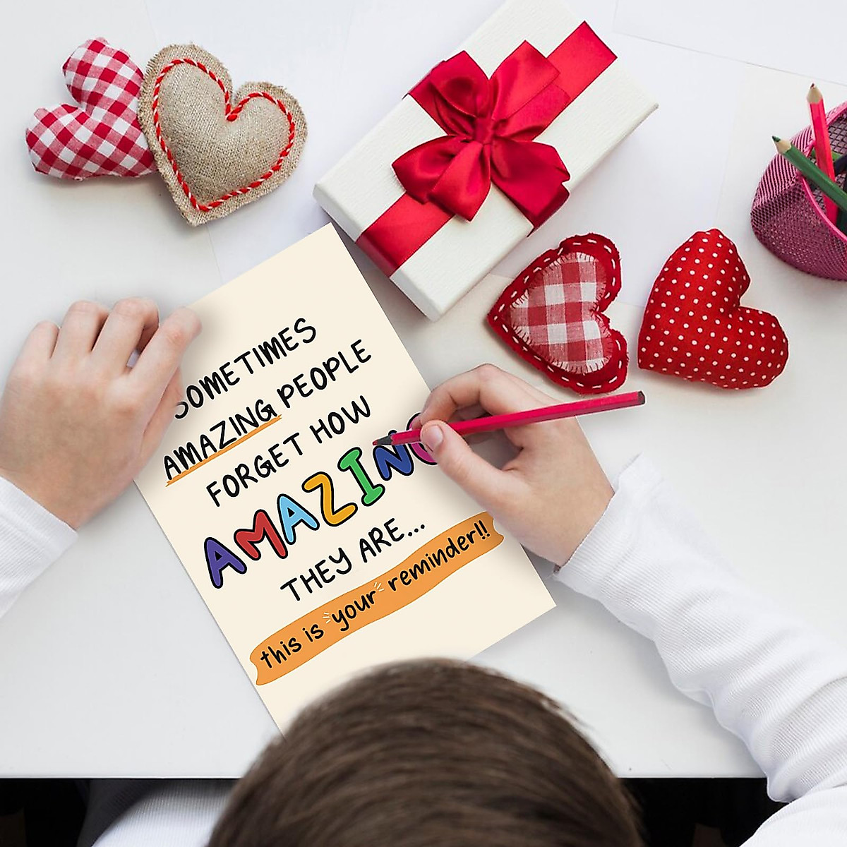 MQMRYeto Amazing People Remind Card, Goodbye Card, Coworker Leaving Card, Colleague Congrats Card, Friendship Thank You Appreciation Card for Teacher or Nurse, Proud of You Card Friend