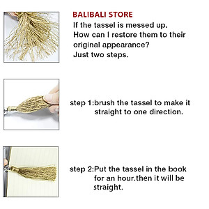 BALIBALI 6MM Mala Beads Necklace Natural Stone Meditation Statement Necklace Japa Yoga Rosary Prayer Charm Beaded Tassel Necklace