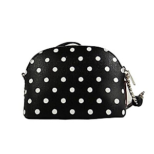 Kate Spade New York Spencer Dots Small Dome Crossbody Black Multi One Size