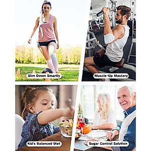 Bakpoco Stainless Steel Kids Plates 2 Packs, 9" Portion Control Plate Divided Plates for Adults Bariatric Weight Loss & Diabetic Diet, [Non Toxic Unbreakable] Toddlers Lunch Dishes, Camping Food Tray