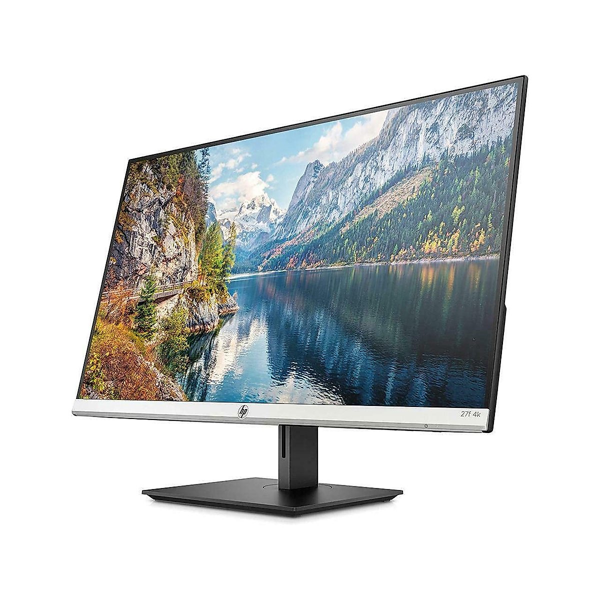 HP Newest Flagship 27" UHD 4K(3840 x 2160) 60Hz IPS LED Anti-Glare Monitor | AMD FreeSync | 5 ms Response Time | HDMI DisplayPort | 178° Height Adjustable | with High Speed HDMI Cable Bundle
