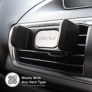 Kenu Airframe Pro | Universal Vent Car Phone Mount Holder for iPhone, Android, Pixel, Samsung, LG, Moto, Huawei, Nokia, and Large to XL Smartphones