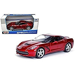 2014 C7 Chevy Corvette Stingray 1/18 Red by Maisto