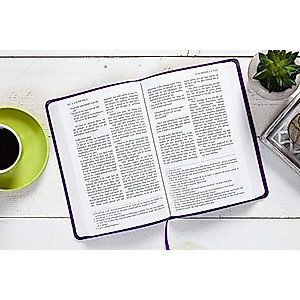 The Passion Translation New Testament, Violet, Large Print (Faux Leather) – In-Depth Bible with Psalms, Proverbs, and Song of Songs, Makes a Great Gift for Confirmation, Holidays, and More