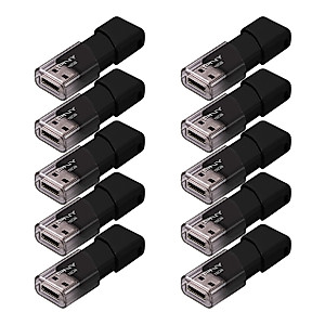 PNY 16GB Attaché 3 USB 2.0 Flash Drive, Black 10 Count (Pack of 1)