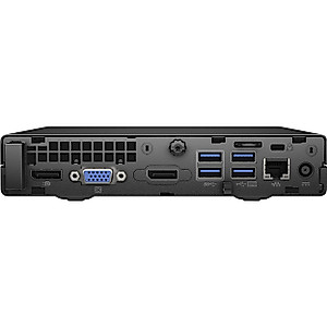 HP EliteDesk 800 G2 Mini Desktop PC, Intel Core i7-6700T 2.8GHz, 16GB RAM, 256GB SSD, Win10Pro (Renewed), Black