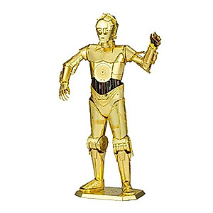 Metal Earth Premium Series Star Wars C-3PO 3D Metal Model Kit Fascinations