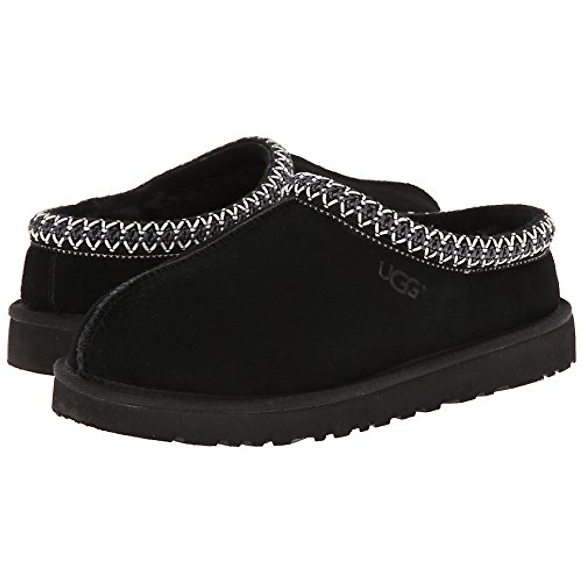 UGG Women's Tasman Slipper, Black, 10