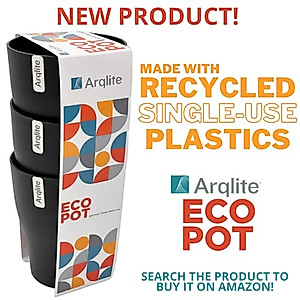 Arqlite Smart Gravel Eco Plant Drainage for Healthy Roots | for Pots, Houseplants, & Decor | Lightweight (1 Gal)