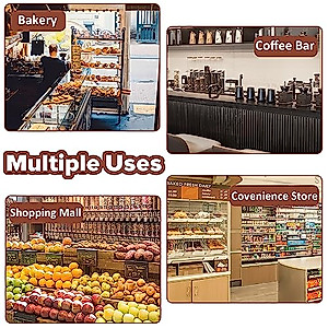 25Pcs Kraft Paper Bread Bags, Brown Bakery Bags for Homemade Bread & Food Packing Storage with Clear Window, Sourdough Loaf Bread Bags with Label Seal Stickers