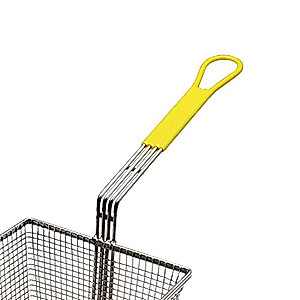 Thunder Group 17" x 8 1/4" x 6", fry basket, w/yellow handle, comes in each