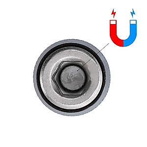 Pivoting Bit Holder Magnetic Pivot Drill Bit Holder Hex Shank Flexible Screwdriver Bit Holder for Tight Spaces 2 Pack
