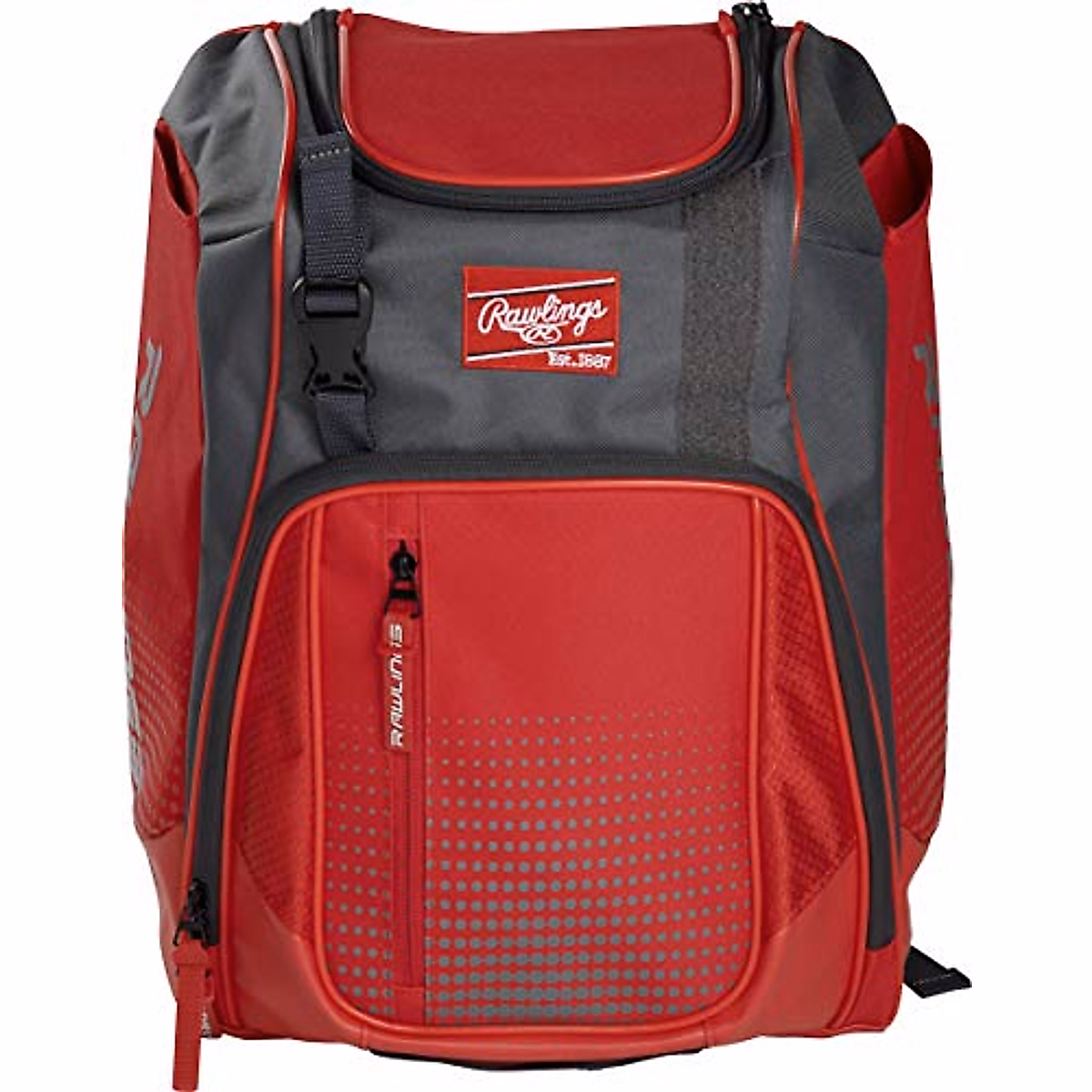 Rawlings Franchise Player's Baseball Backpack, Scarlet Red