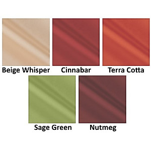 Garden Winds Replacement Canopy Top Cover for Tiverton Series 3 Gazebo - Riplock 350 - Nutmeg