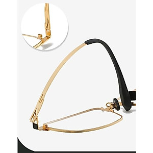 PARWANA Classic Blue Light Blocking Reading Glasses Fatigue Relieve Computer Readers Eyeglasses Flat Light Mirror (Color : C3, Size : +150)