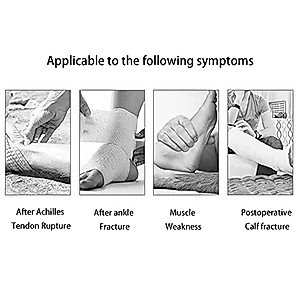 Walking Boot Medical Orthopedic Walker Boot for Ankle and Foot Injuries Foot Ankle Stabilizer Support Brace Fracture Post-Surgery Healing Broken Toe Post Surgery Fracture Cast Boot,Lager