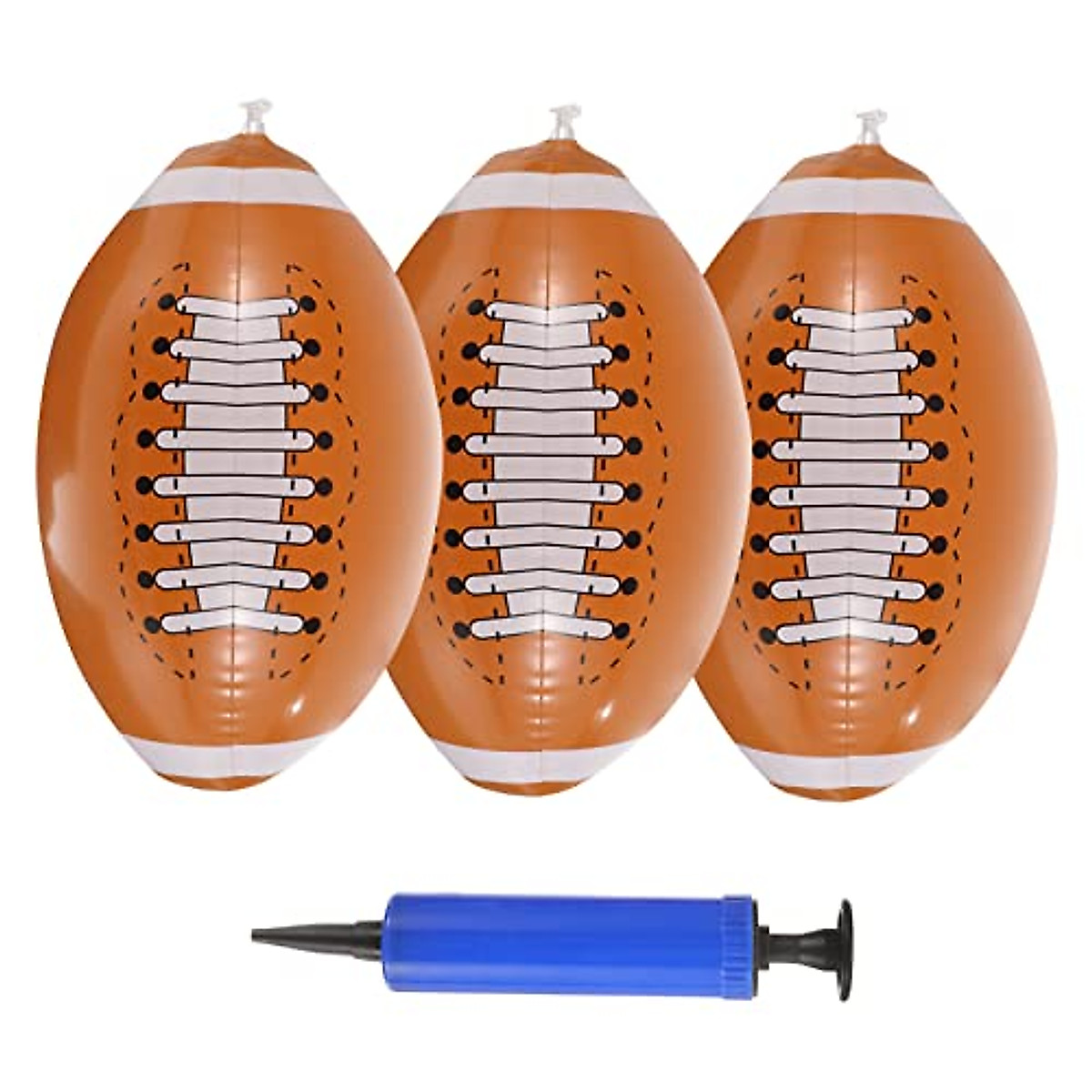 BESPORTBLE 2 Sets Inflatable Beach Ball Toys for Kids Summer Decorations for Outside Summer Toys for Football Water Toy Inflatable Water Balls Pool Float Ball Toy Beach Playing Ball